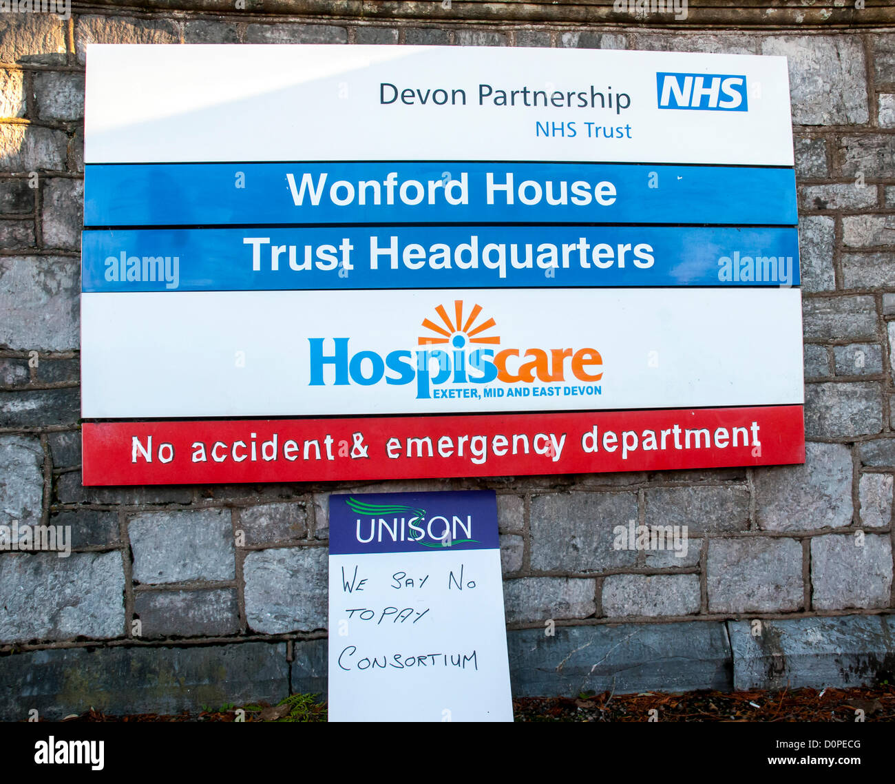 At the royal devon and exeter hospital hi-res stock photography and ...