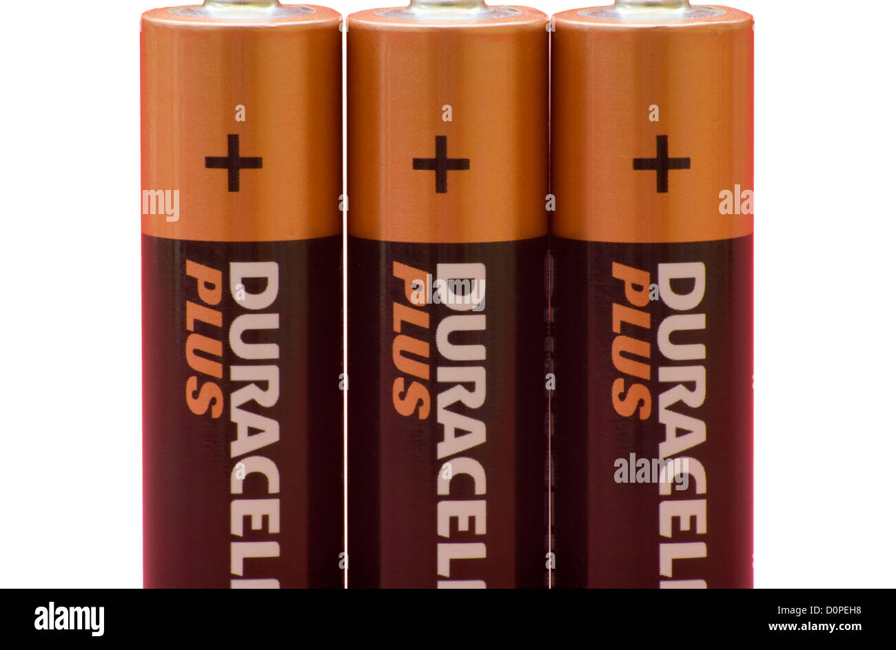 3 Duracell + Batteries Stock Photo - Alamy