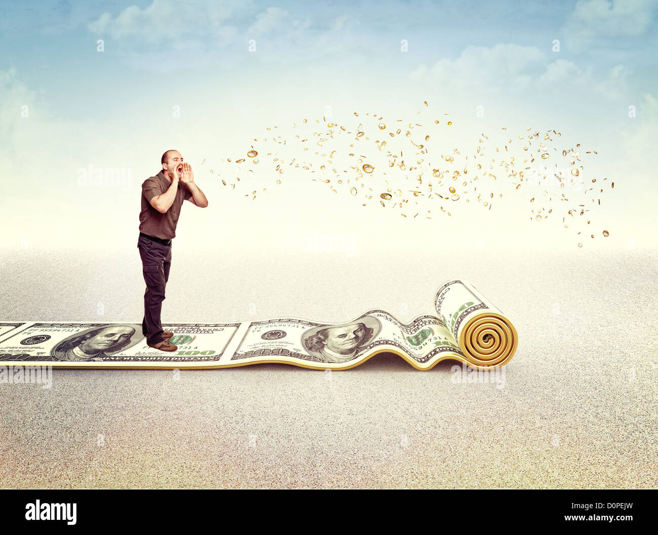 Coin Rolling High Resolution Stock Photography and Images - Alamy