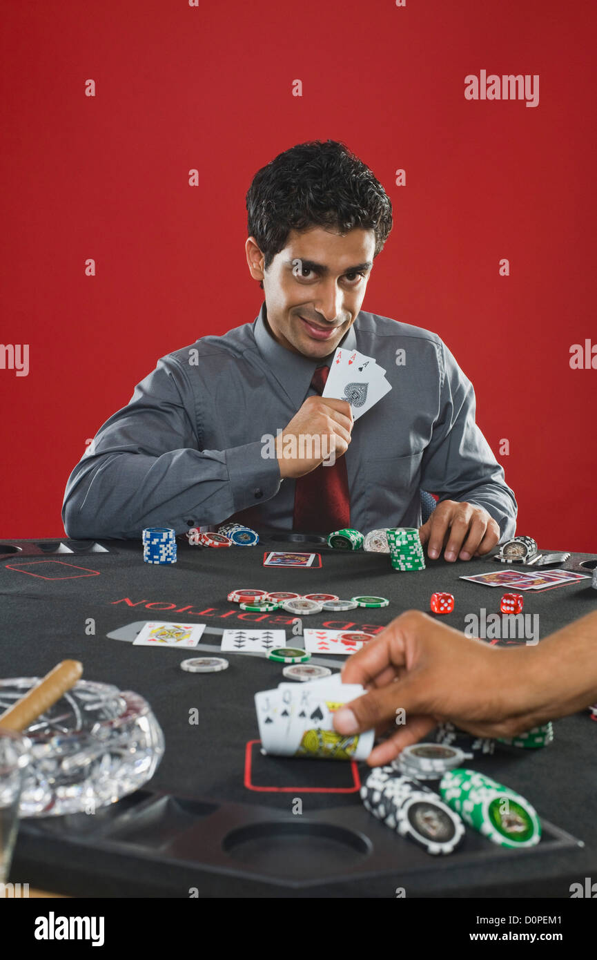 Two men playing dice hi-res stock photography and images - Alamy