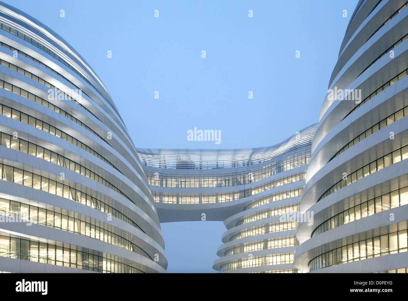 Galaxy soho beijing china architect hi-res stock photography and images ...