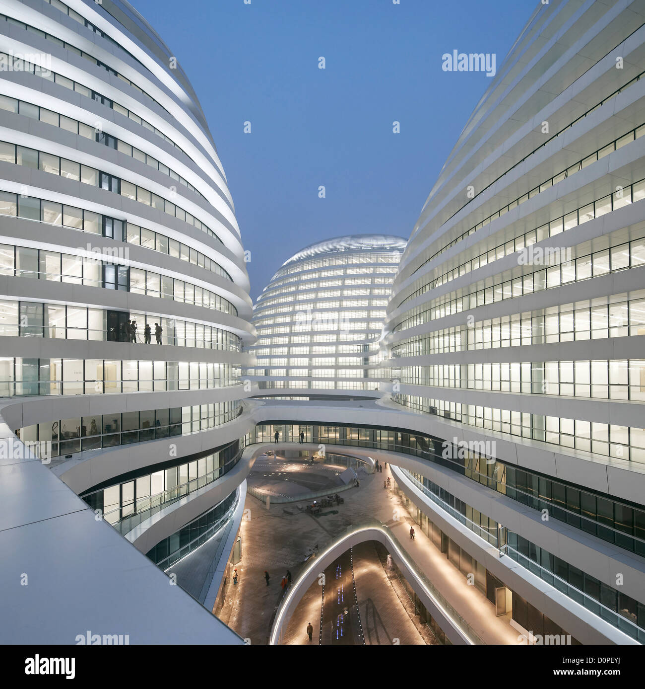 Galaxy Soho, Beijing, China. Architect: Zaha Hadid Architects, 2012 ...