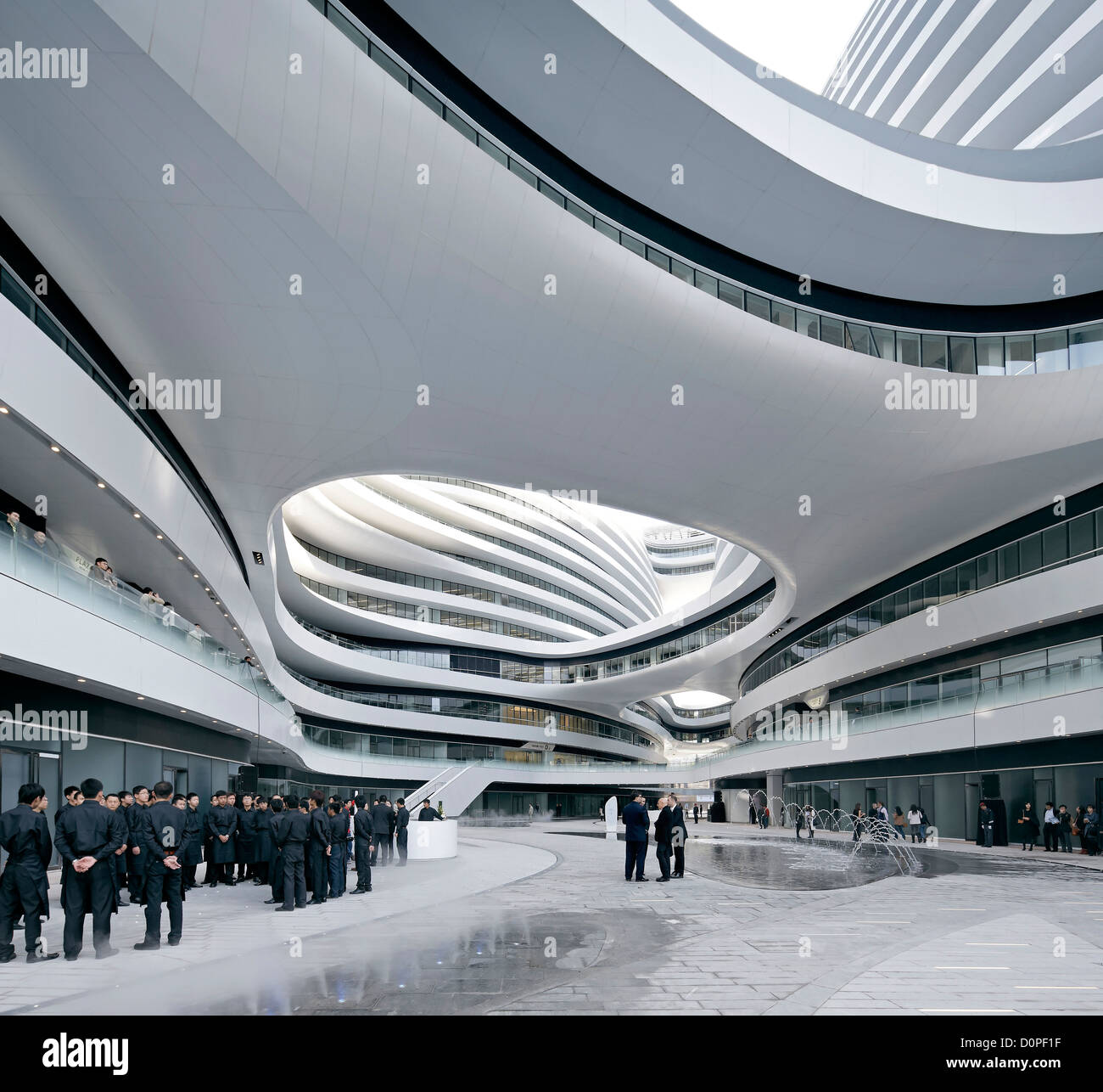 Galaxy Soho, Beijing, China. Architect: Zaha Hadid Architects, 2012 ...