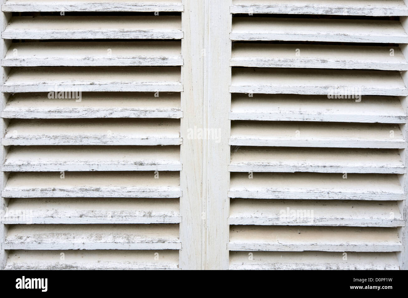 abstract foreground an old wooden white window Stock Photo - Alamy