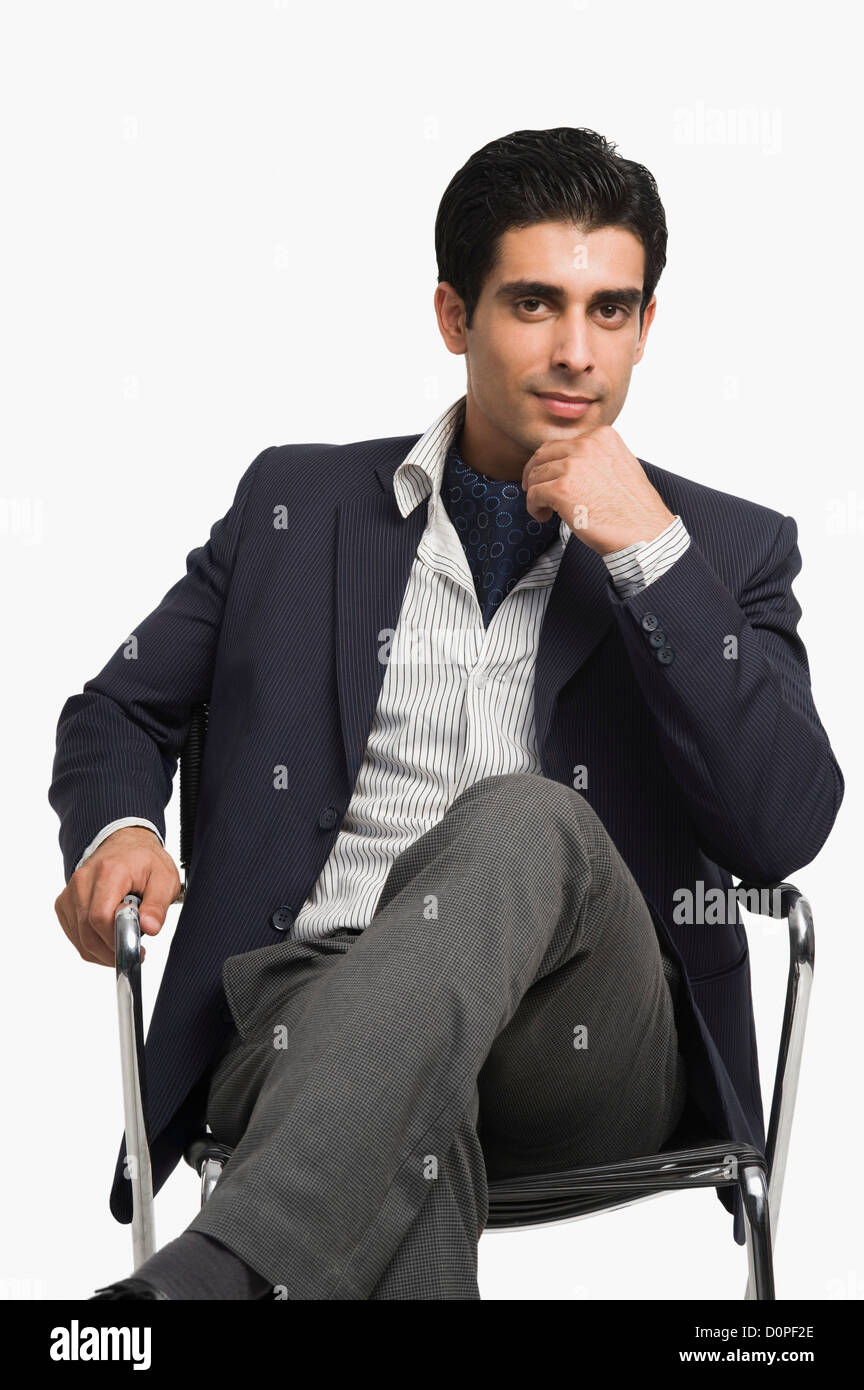 Model man fashion portrait Cut Out Stock Images & Pictures - Alamy