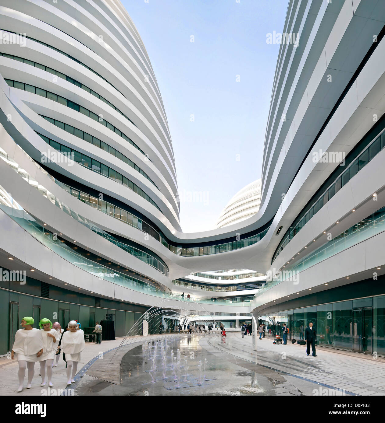 Galaxy Soho, Beijing, China. Architect: Zaha Hadid Architects, 2012 ...