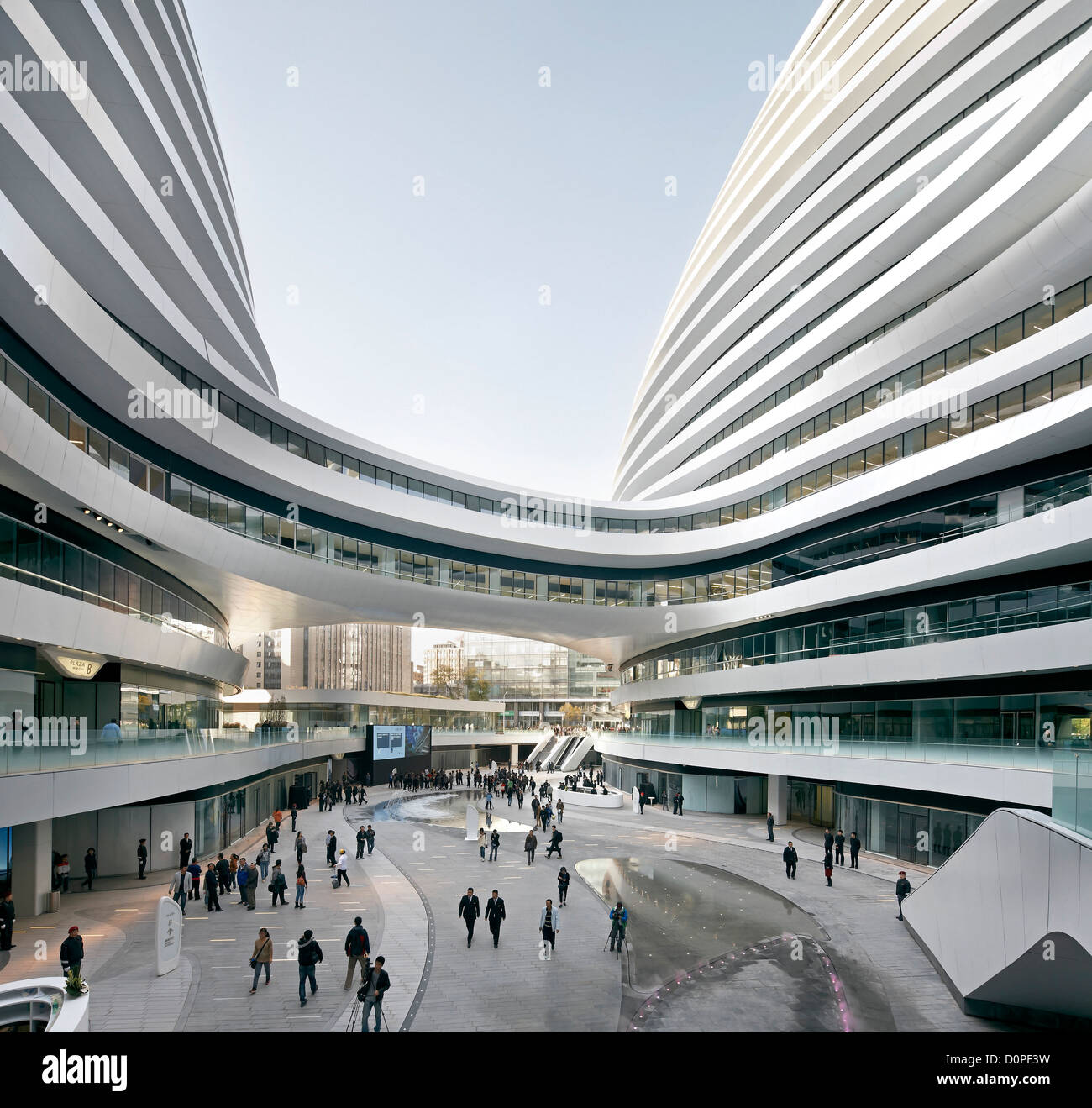 Galaxy Soho, Beijing, China. Architect: Zaha Hadid Architects, 2012 ...