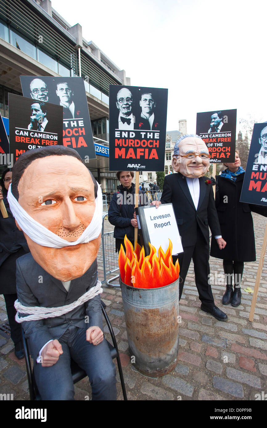 Leveson Report. Queen Elizabeth II Conference Centre, Westminster ...