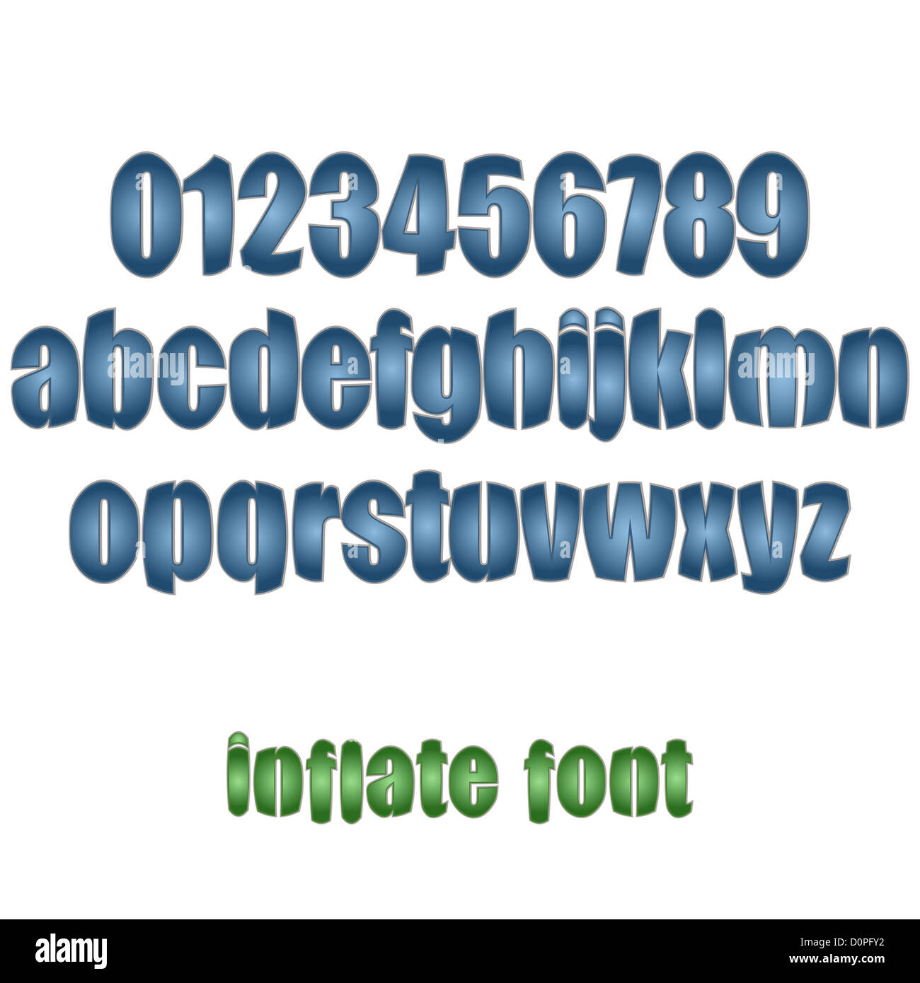 new royalty free set of alphabet letters and numbers can use for text ...