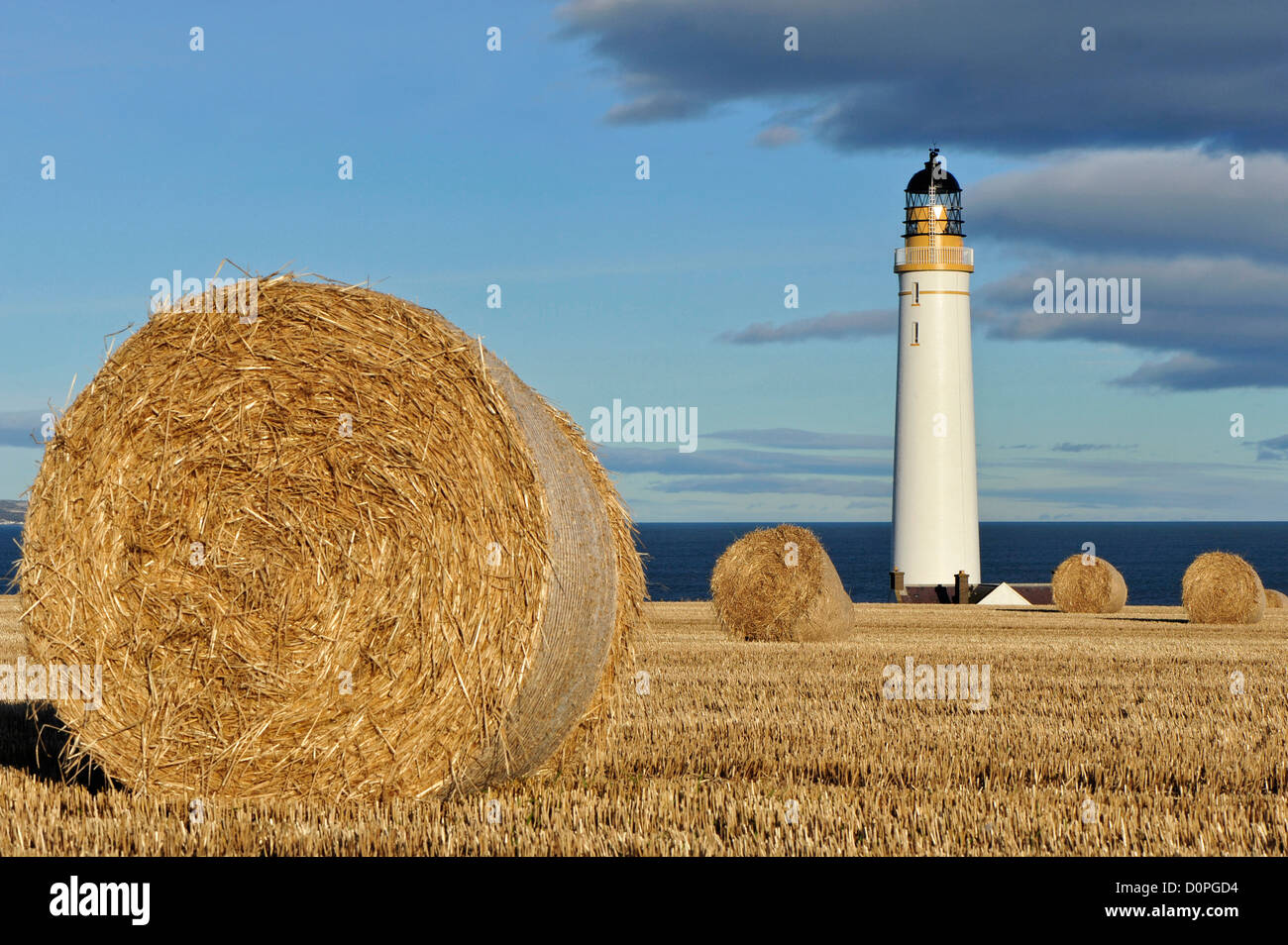 Scurdie Ness Lighthouse, Ferryden, Montrose, Scotland Stock Photo - Alamy