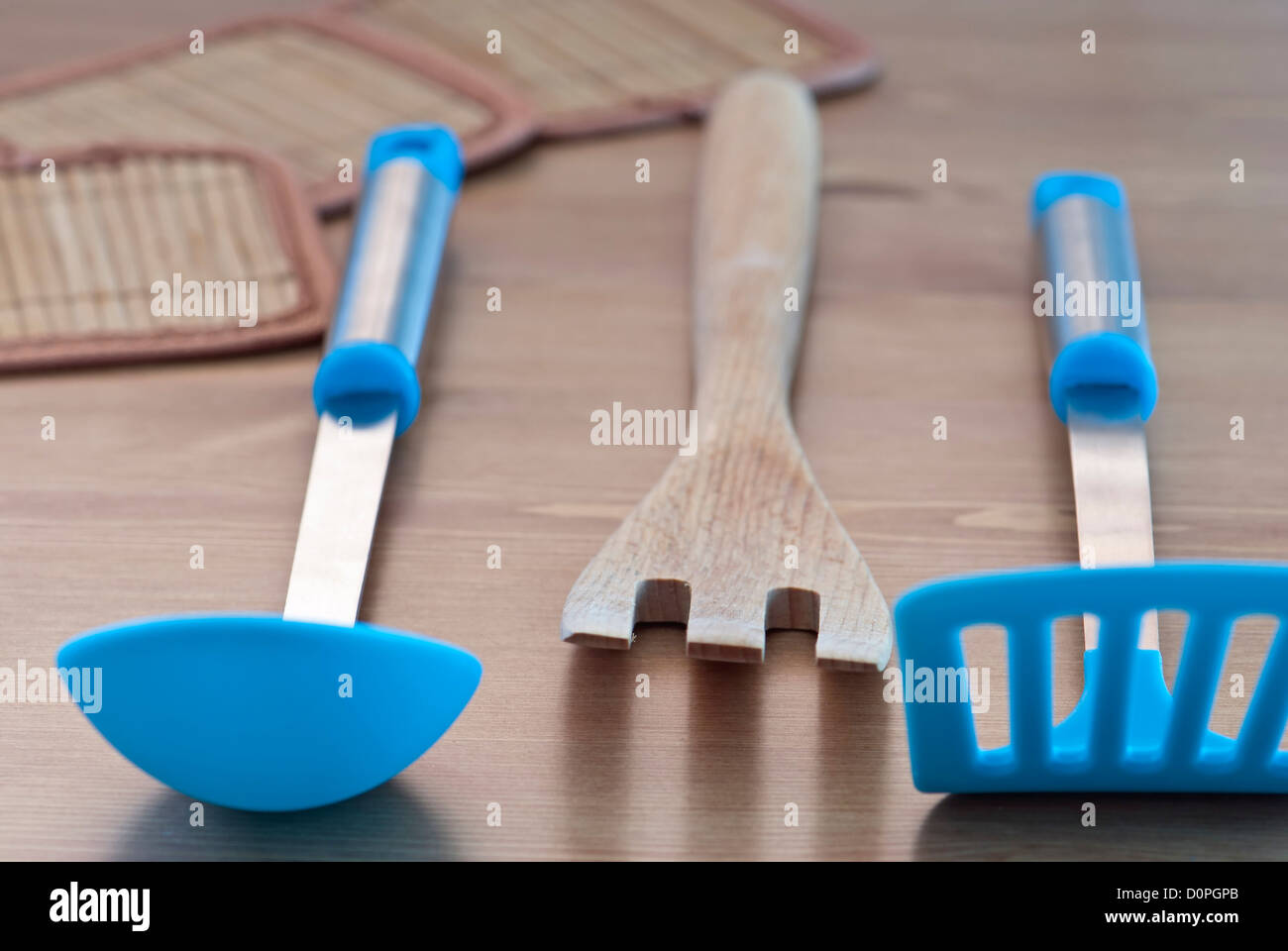 Kitchen utesnil hi-res stock photography and images - Alamy