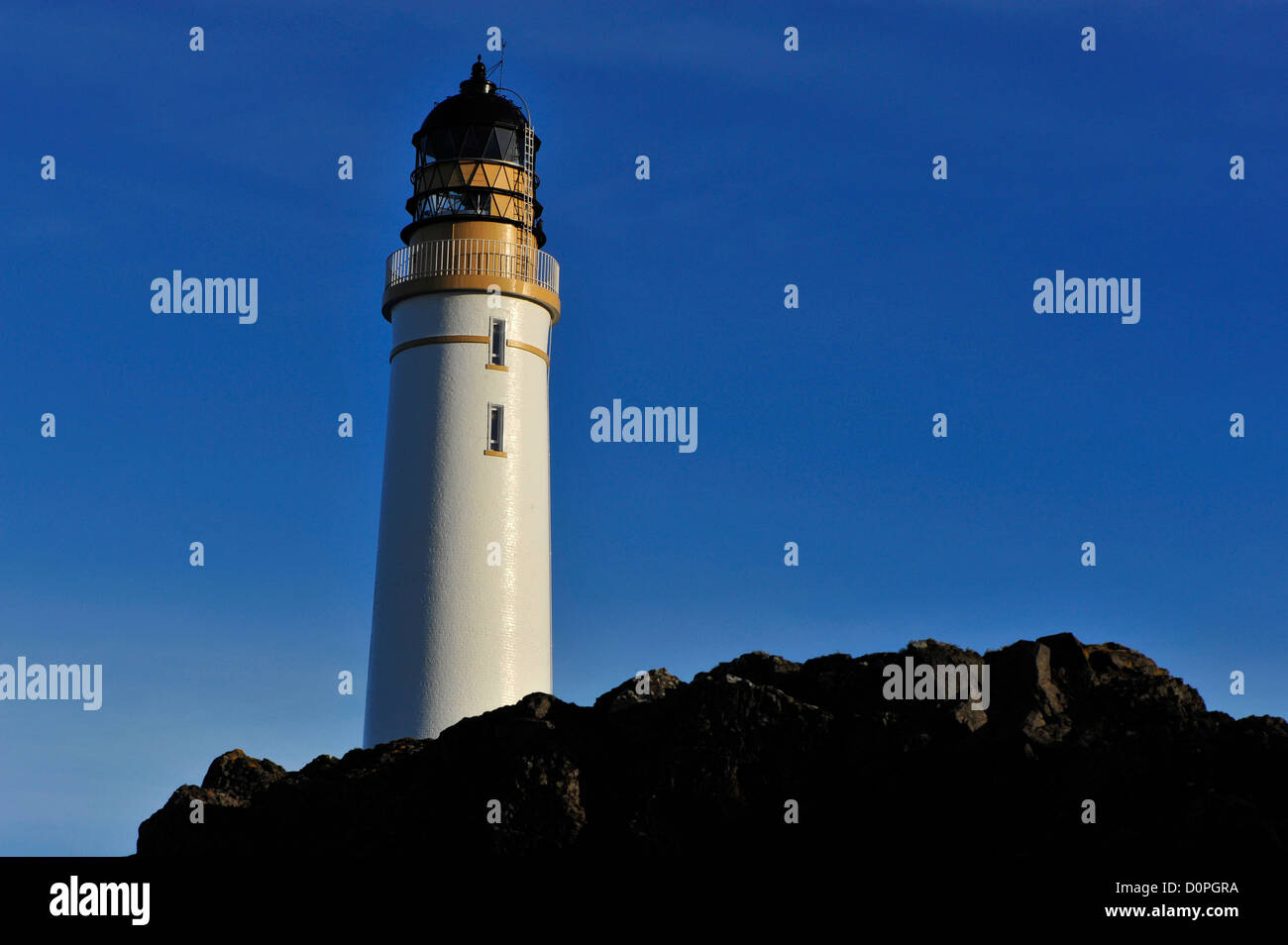 Scurdie Ness Lighthouse, Ferryden, Montrose, Scotland Stock Photo - Alamy