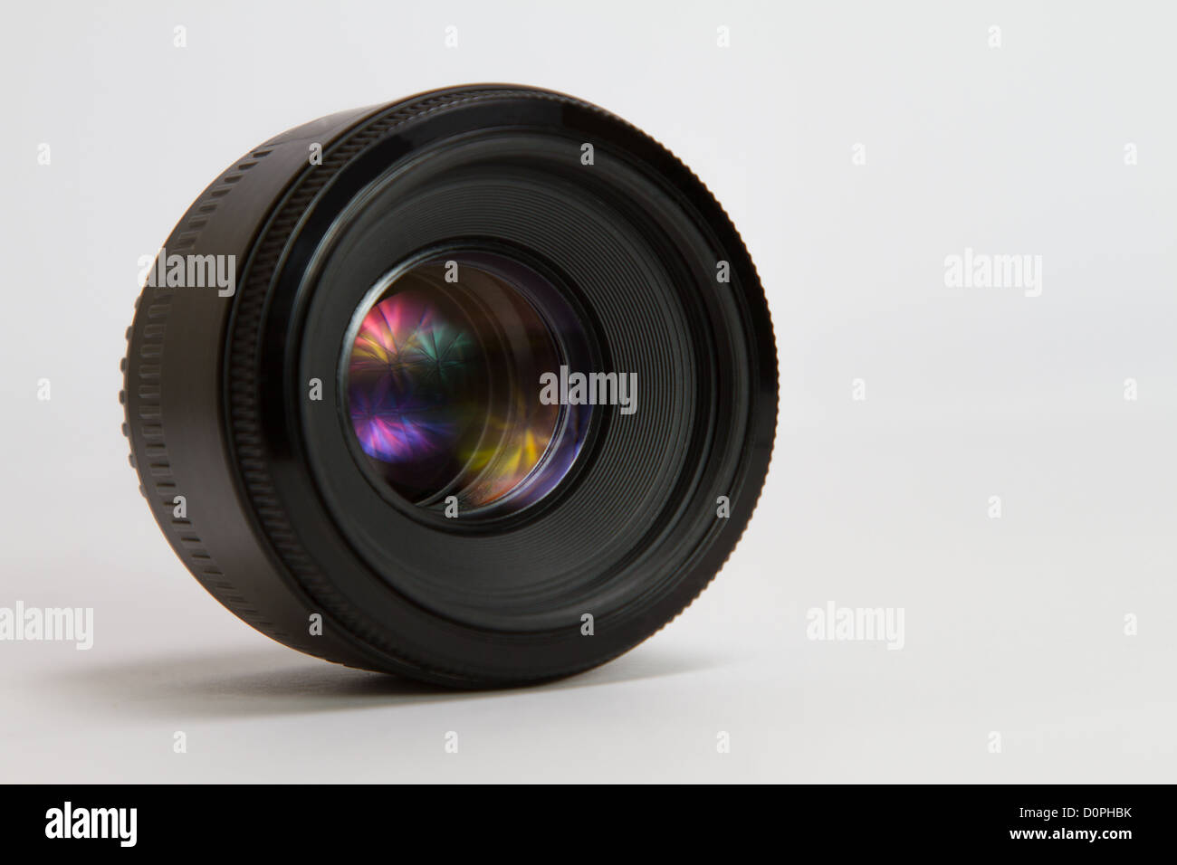 photographic lens against white background Stock Photo - Alamy