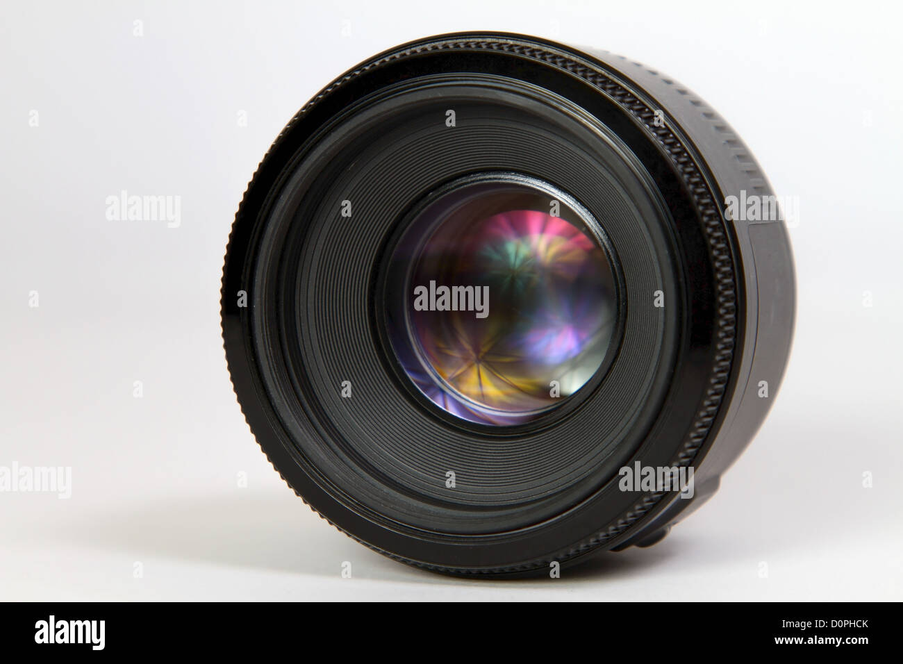 photographic lens against white background Stock Photo - Alamy