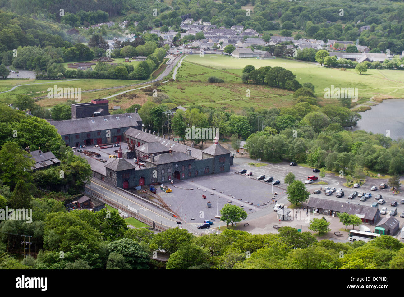 Wales Slate Quarry Railway Stock Photos & Wales Slate Quarry Railway ...