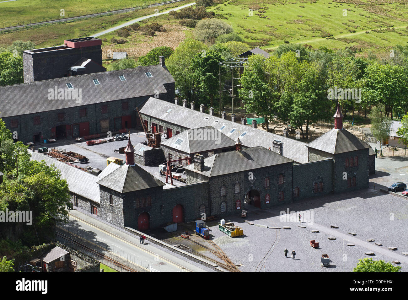 Welsh slate museum hi-res stock photography and images - Alamy
