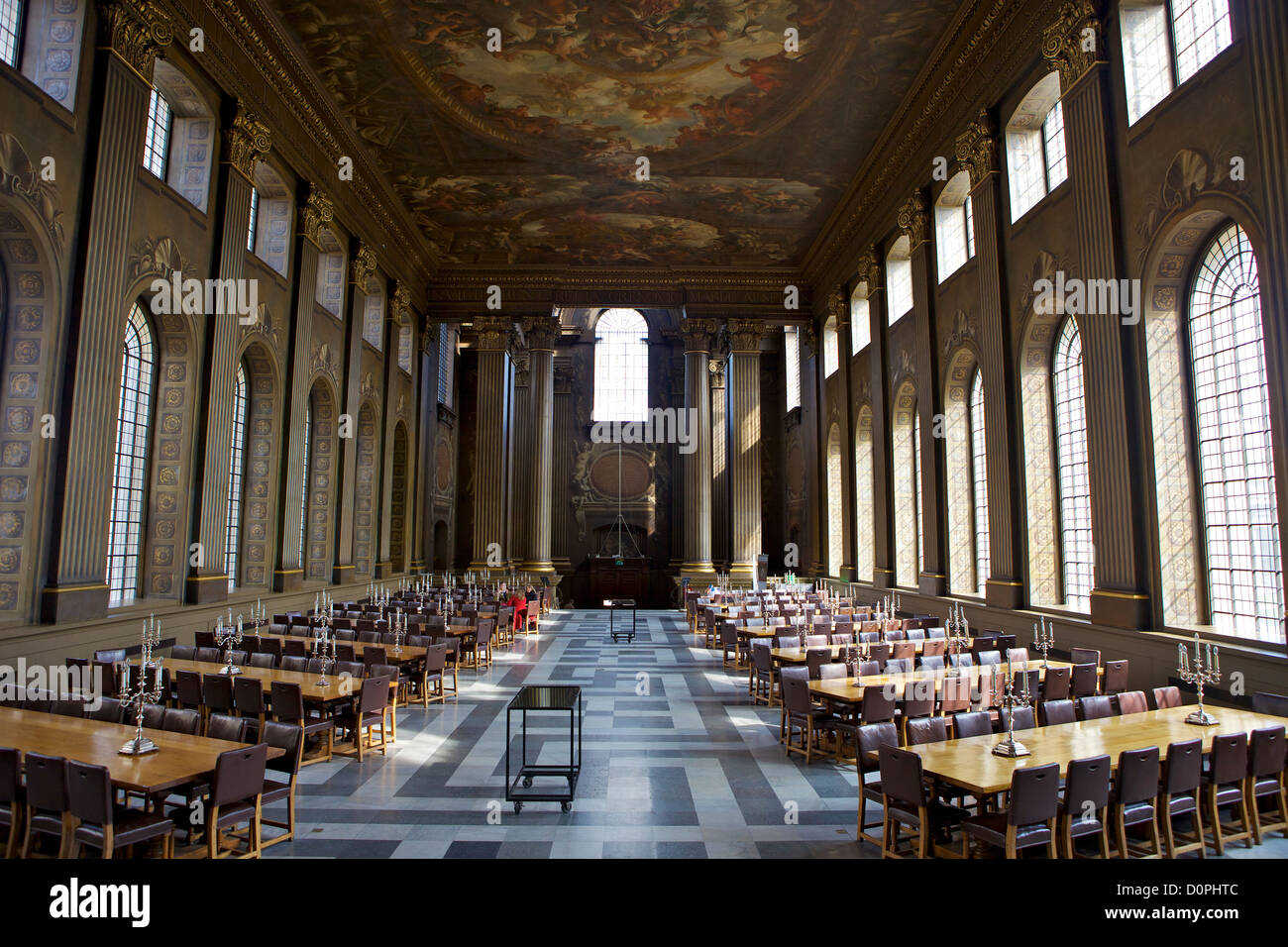 Painted hall by thornhill hi-res stock photography and images - Alamy