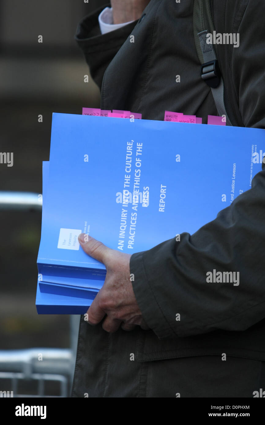 LEVENSON REPORT LEVESON INQUIRY: CULTURE PRACTICE AND ETHICS OF THE ...