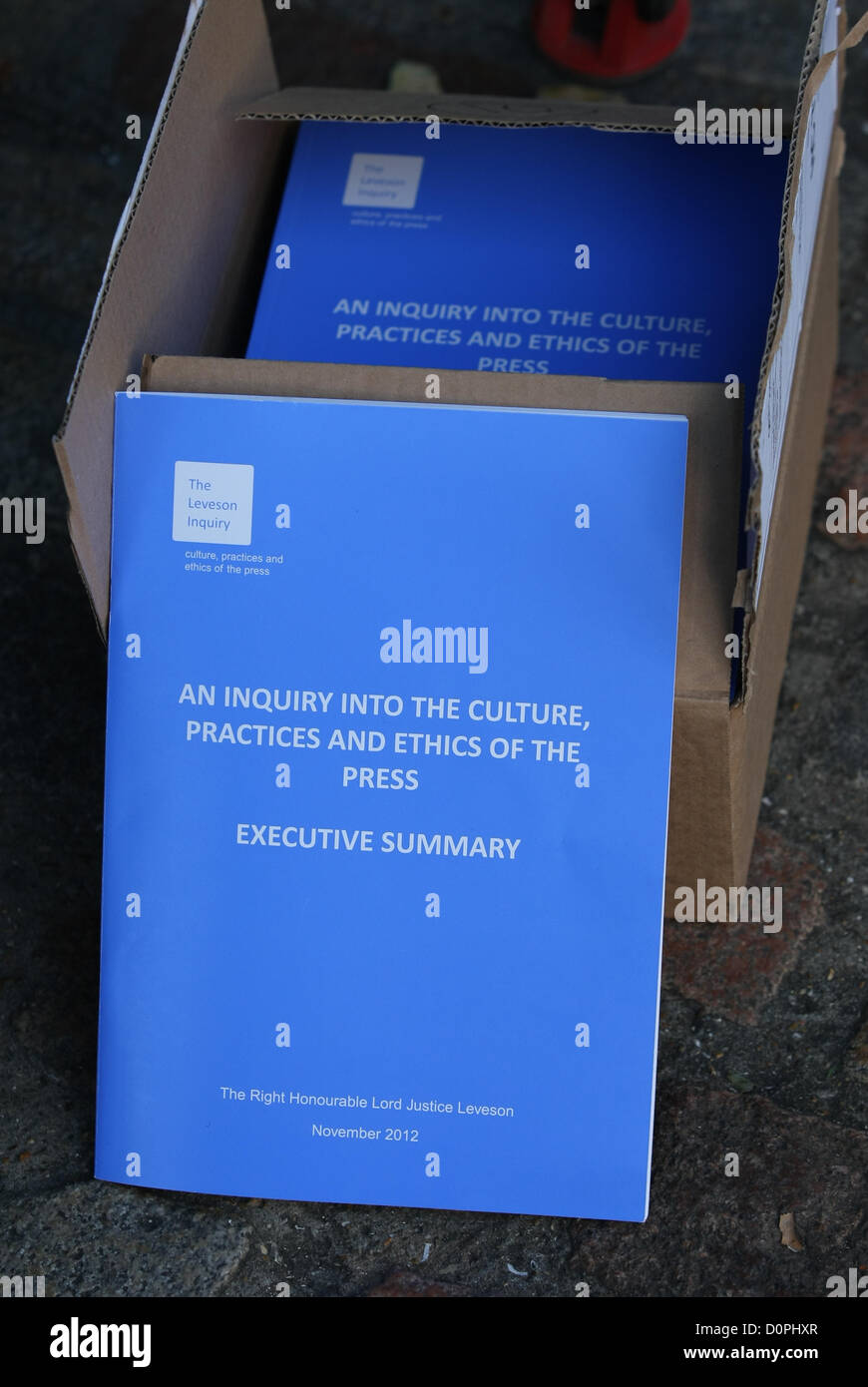 LEVENSON REPORT LEVESON INQUIRY: CULTURE PRACTICE AND ETHICS OF THE ...