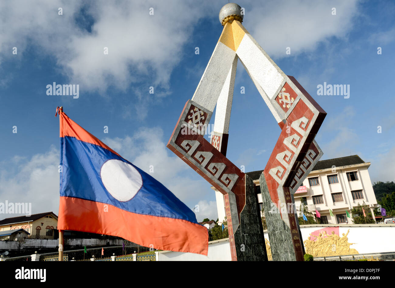 Independence Monument Sam Neua Laos // SAM NEUA, Laos — The ...