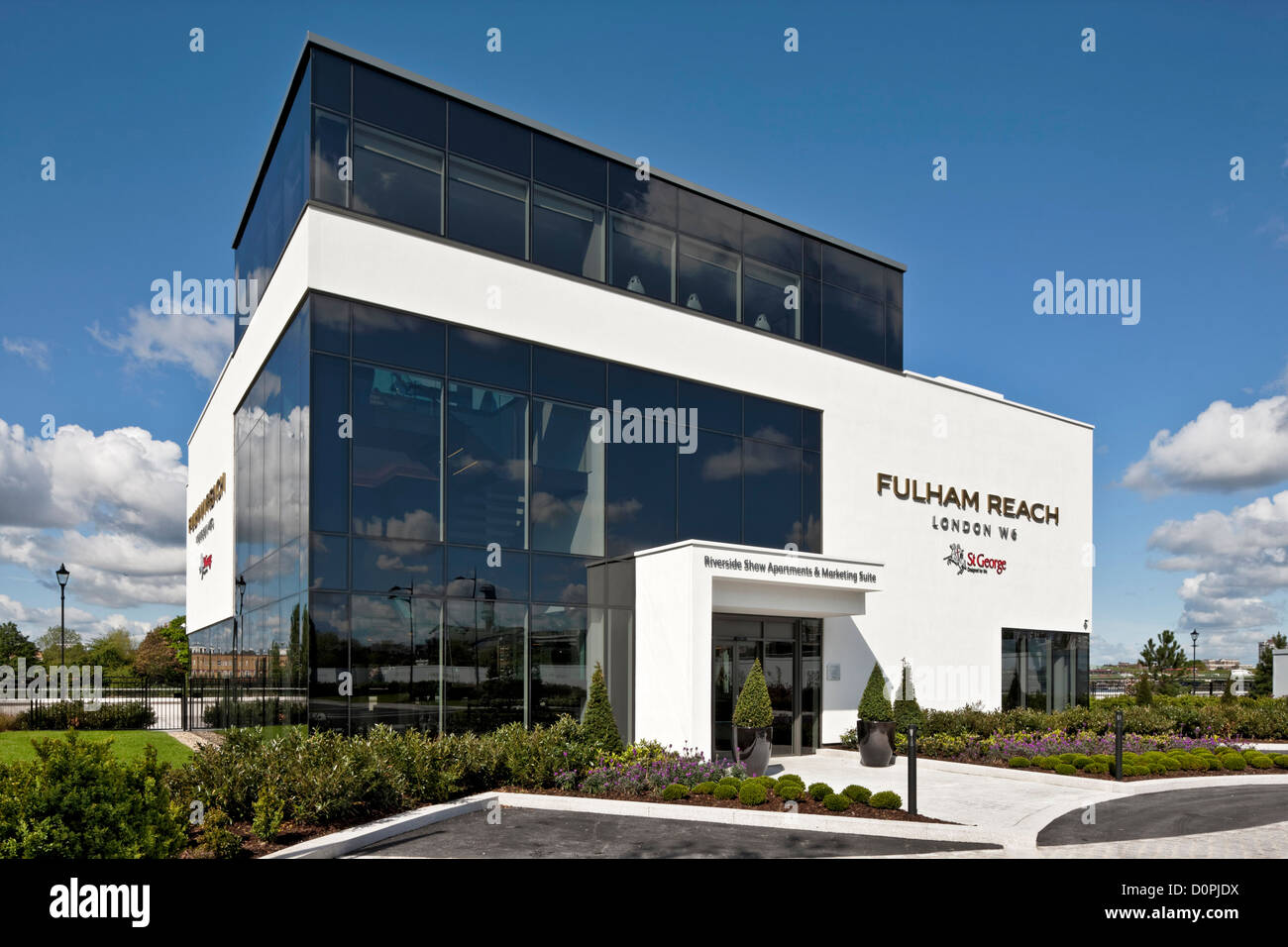 Fulham Reach Riverside Apartments Marketing Suite, London, United ...