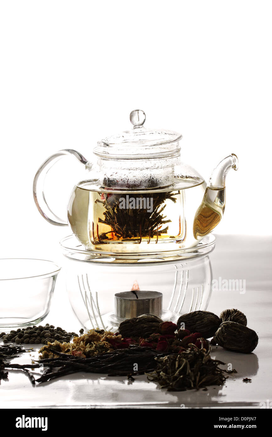 Tea preparation process Stock Photo - Alamy