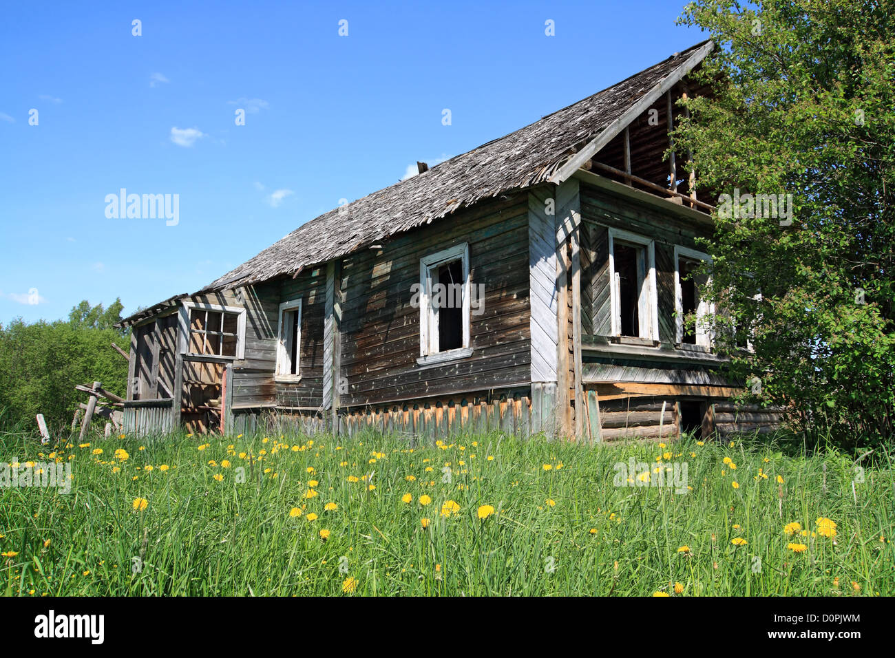 old rural house Stock Photo - Alamy