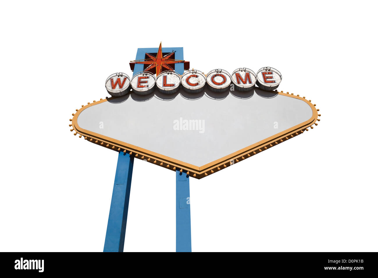 Vegas Sign Blank