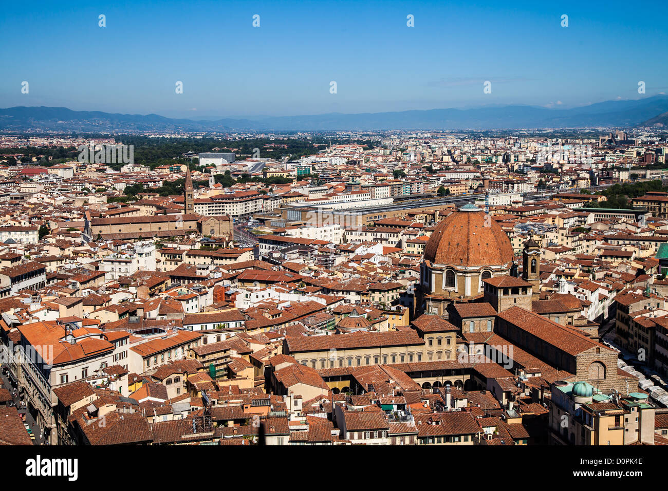 Florence panoramic view Stock Photo - Alamy