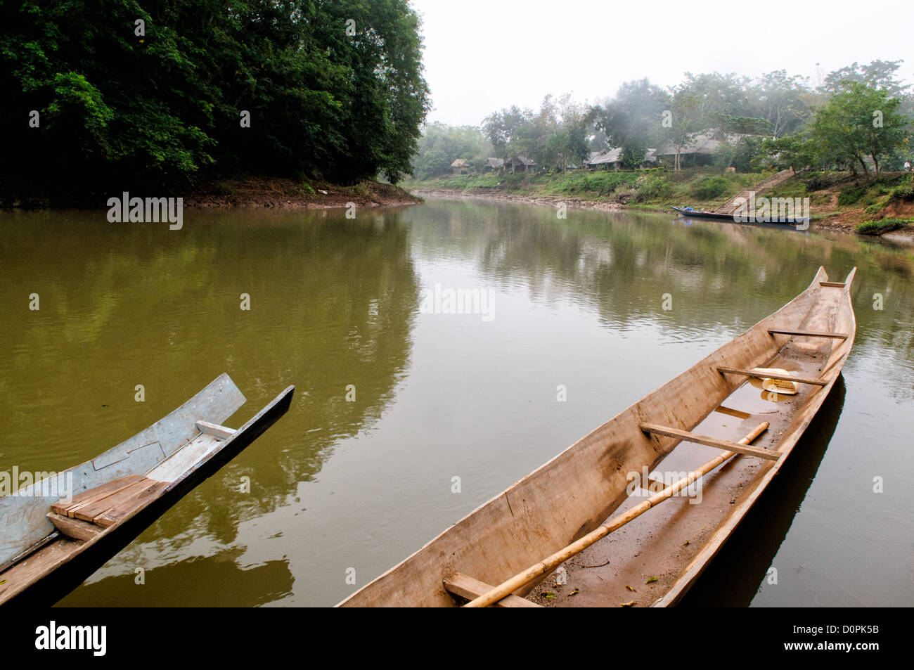 Lao waterways hi-res stock photography and images - Alamy