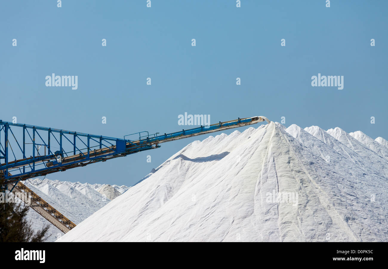 Extraction of salt Stock Photo - Alamy