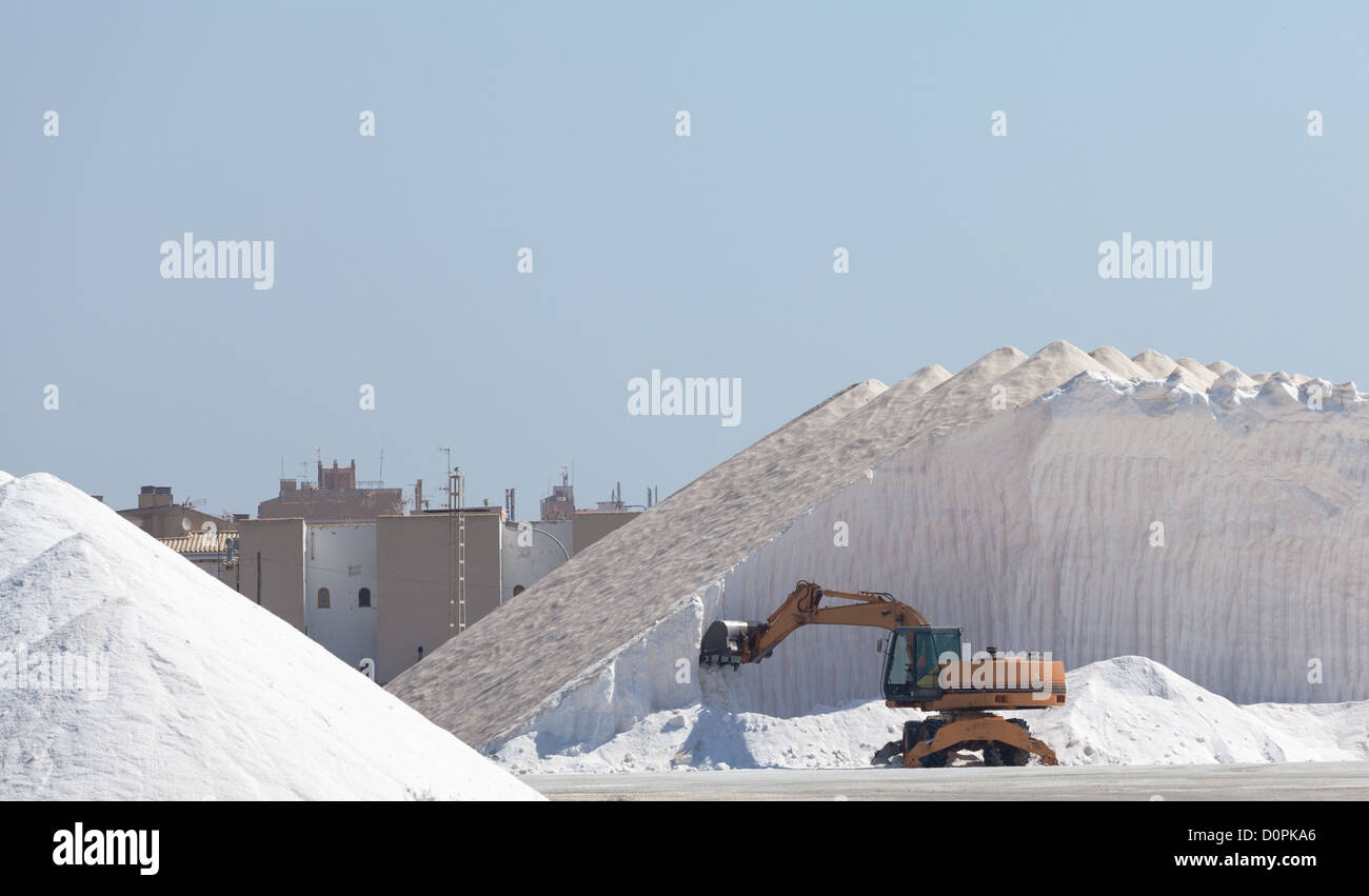 Extraction of salt Stock Photo - Alamy