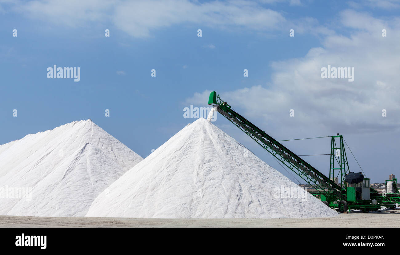 Extraction of salt Stock Photo - Alamy