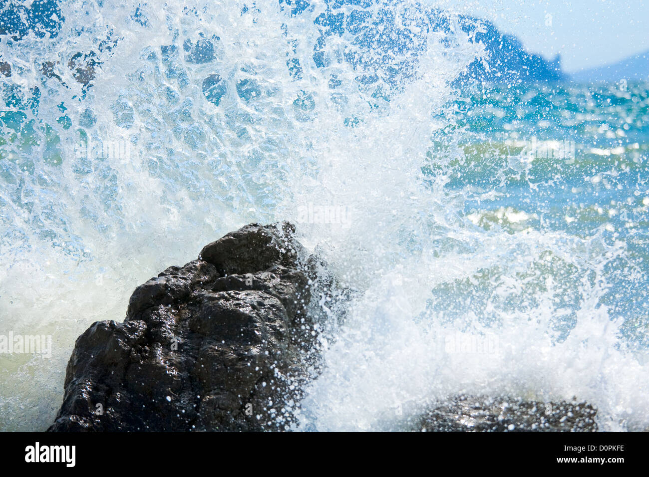 Sea surf wave Stock Photo - Alamy