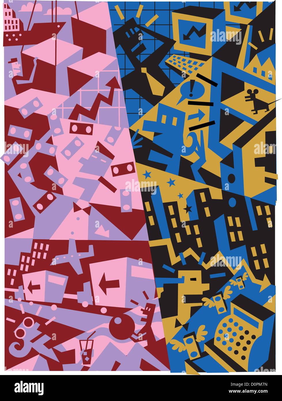 Complicated graph hi-res stock photography and images - Alamy