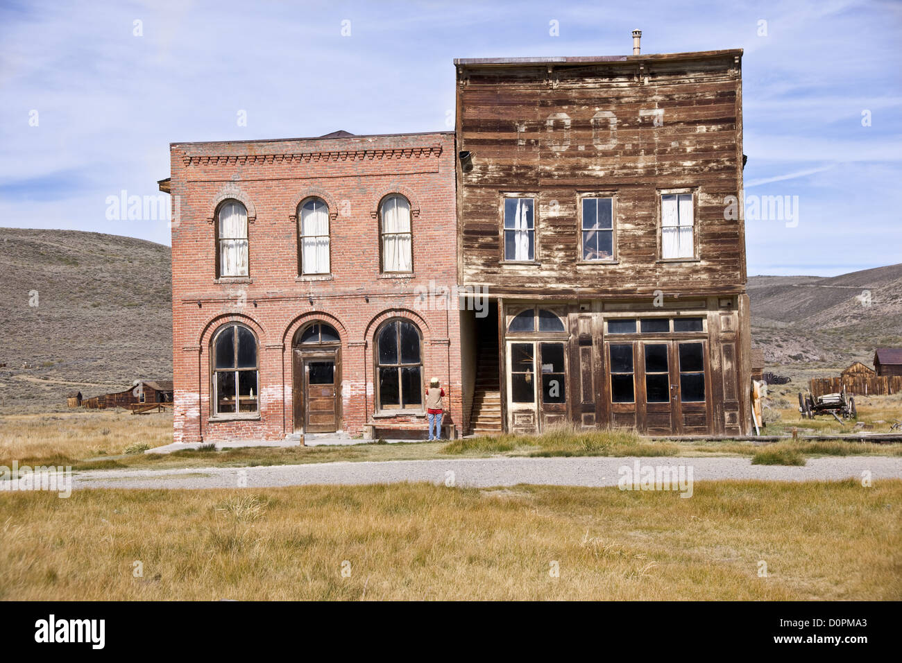 Old West Ghost Town Stock Photo - Alamy
