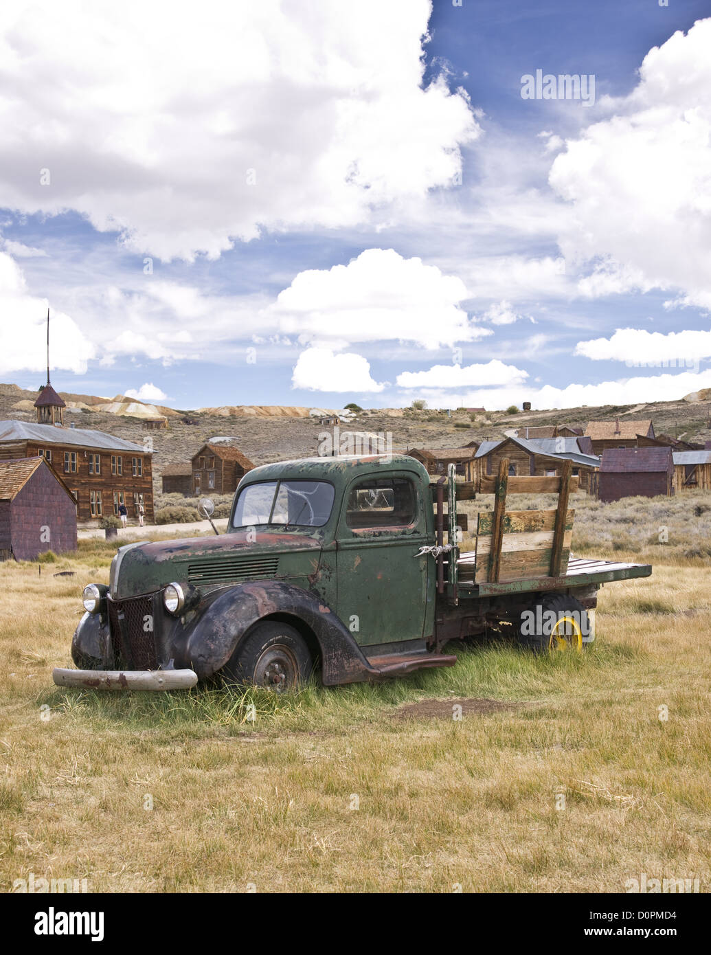 Ghost Truck in a Ghost Town Stock Photo - Alamy