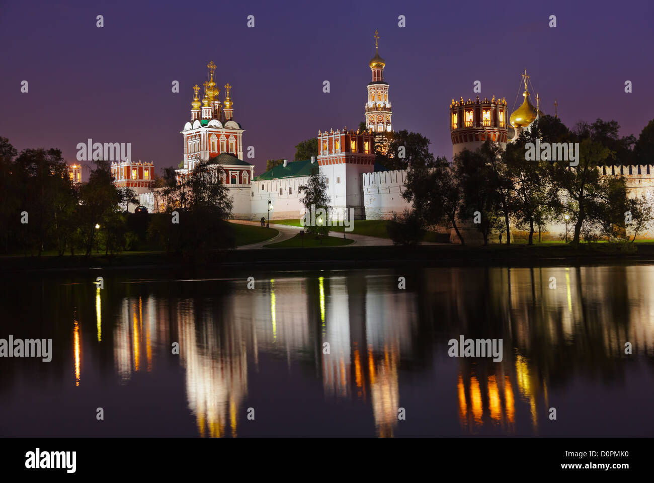 Novodevichiy convent in Moscow Russia Stock Photo - Alamy