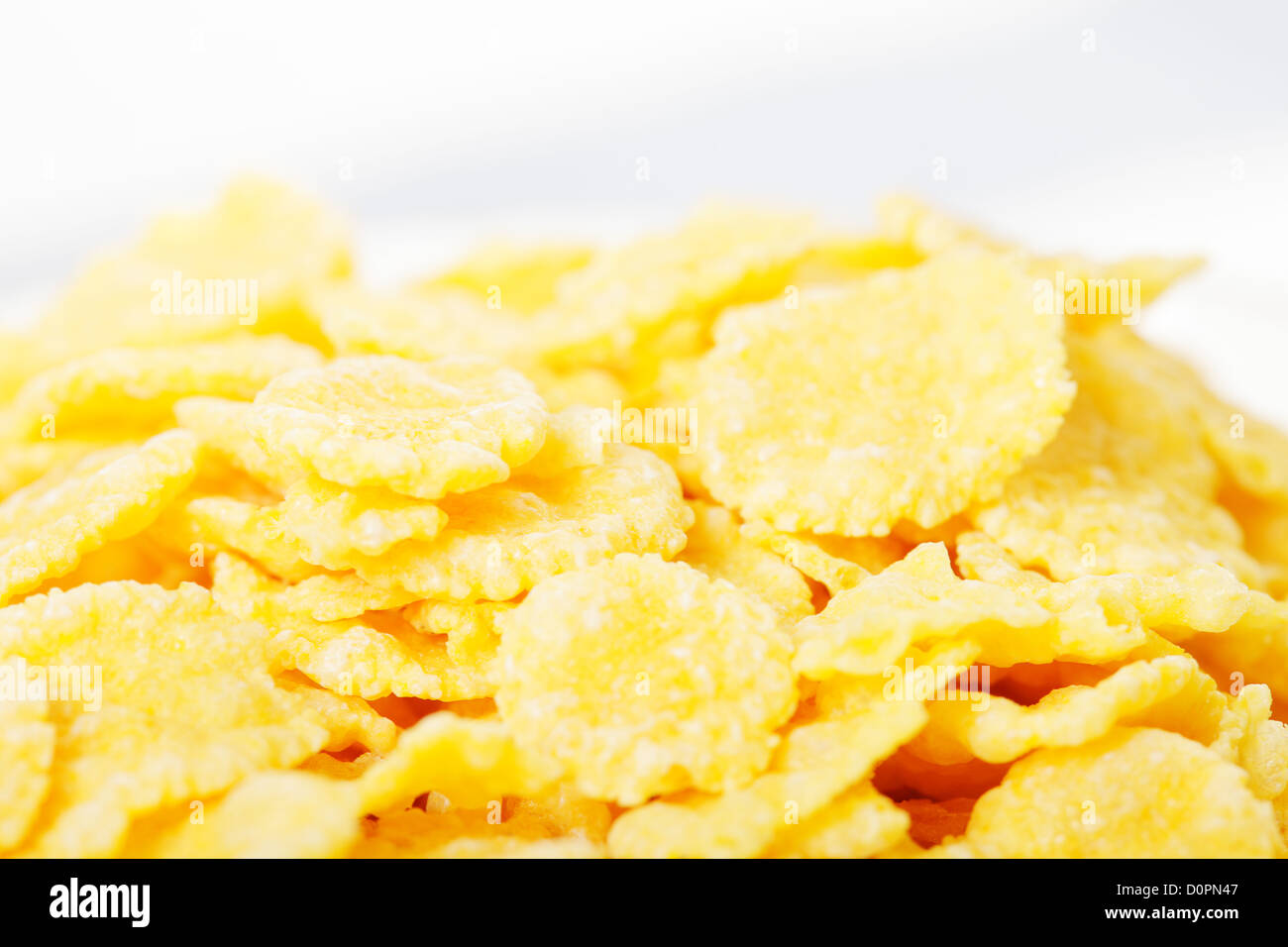 Corn flakes closeup Stock Photo - Alamy