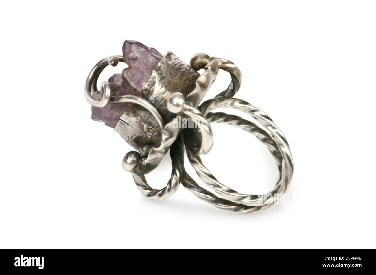 Ring isolated on white background Stock Photo - Alamy