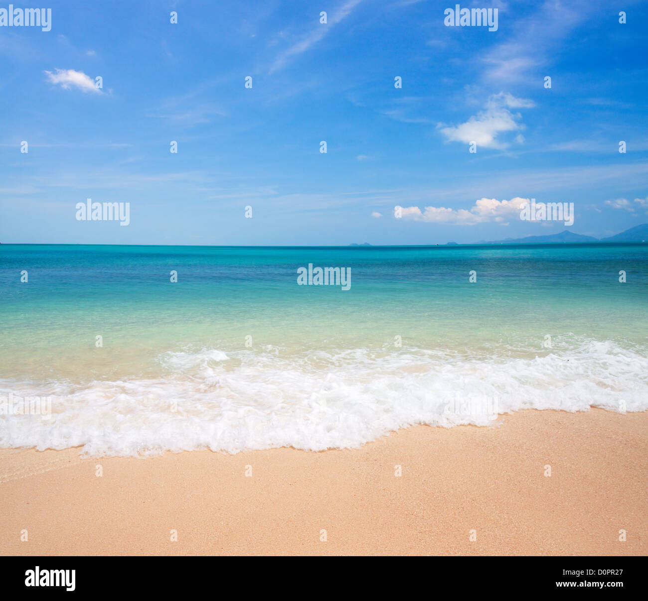 beach and sea Stock Photo - Alamy