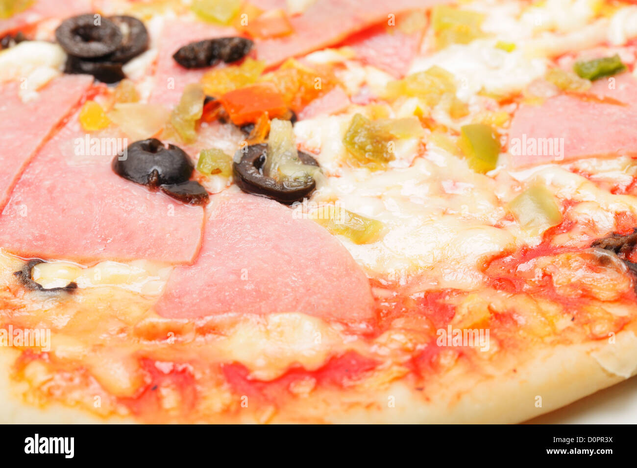 Ham pizza hi-res stock photography and images - Alamy
