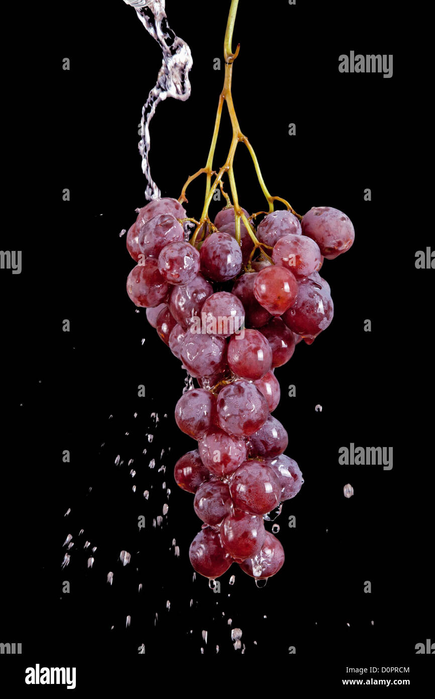 Green grape water splash isolated hi-res stock photography and images ...