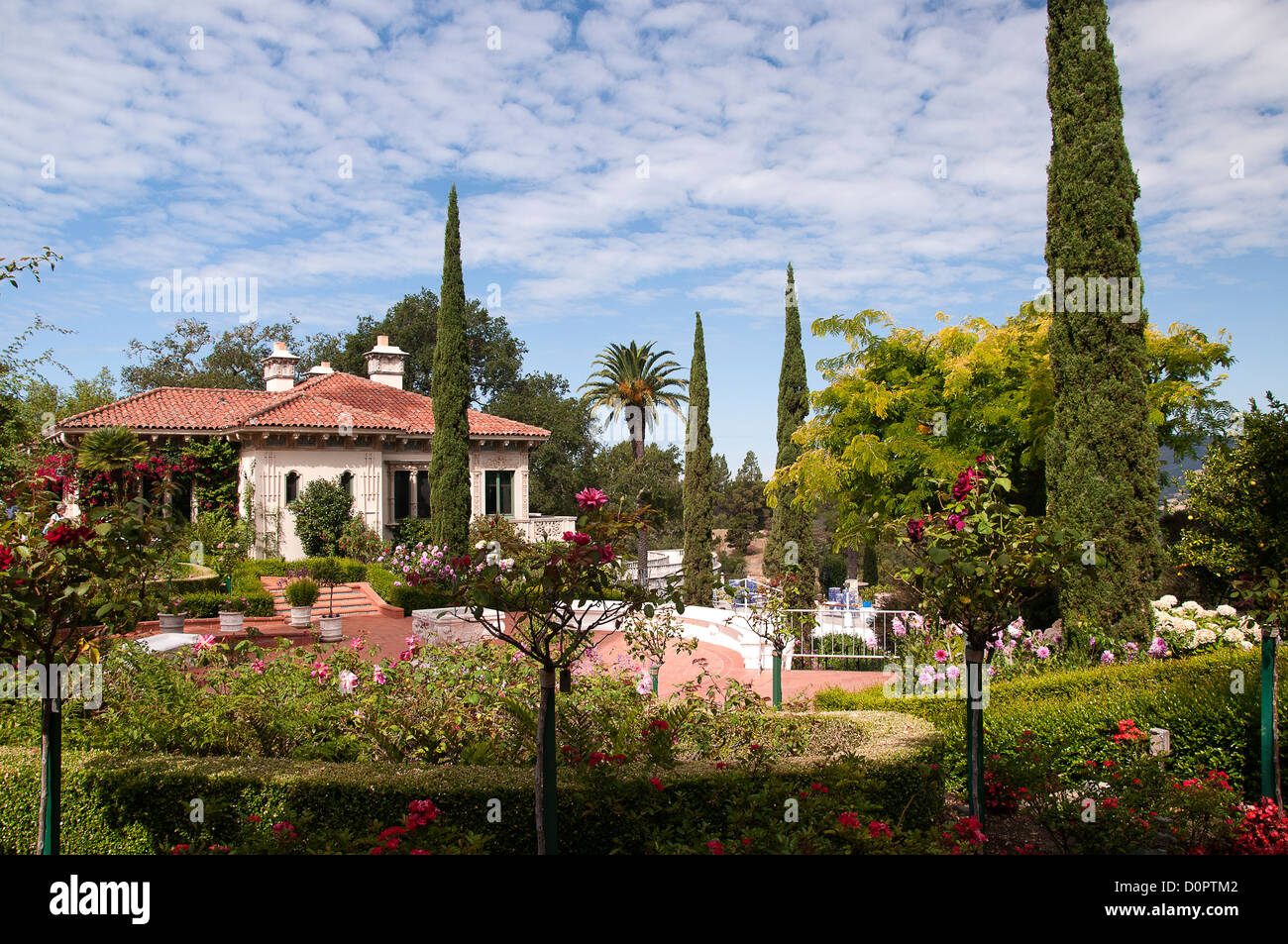 Hearst Castle is a National and California Historical Landmark mansion ...