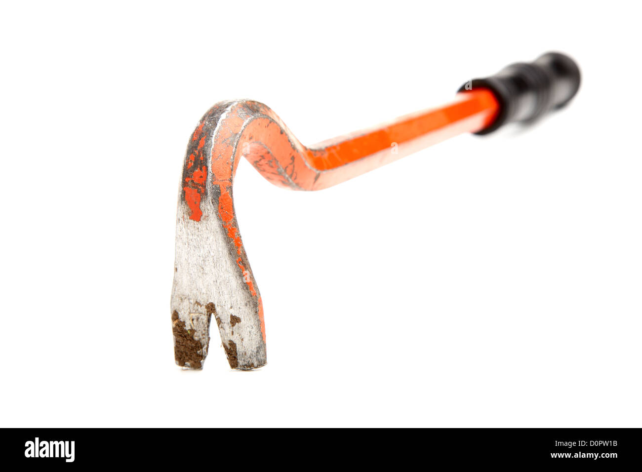 Red nail drawer with the rubber handle Stock Photo - Alamy