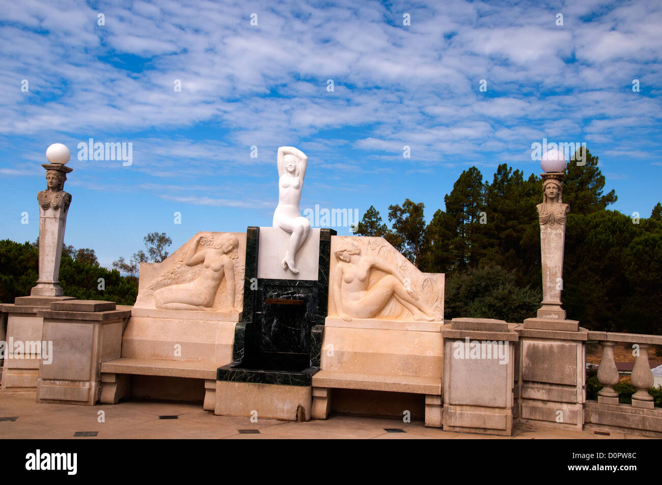 Hearst Castle is a National and California Historical Landmark mansion ...