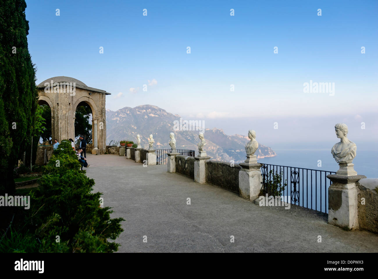 Terrazzo del´Infinito, Terrace of Infinity, Villa Cimbrone, Belvedere ...