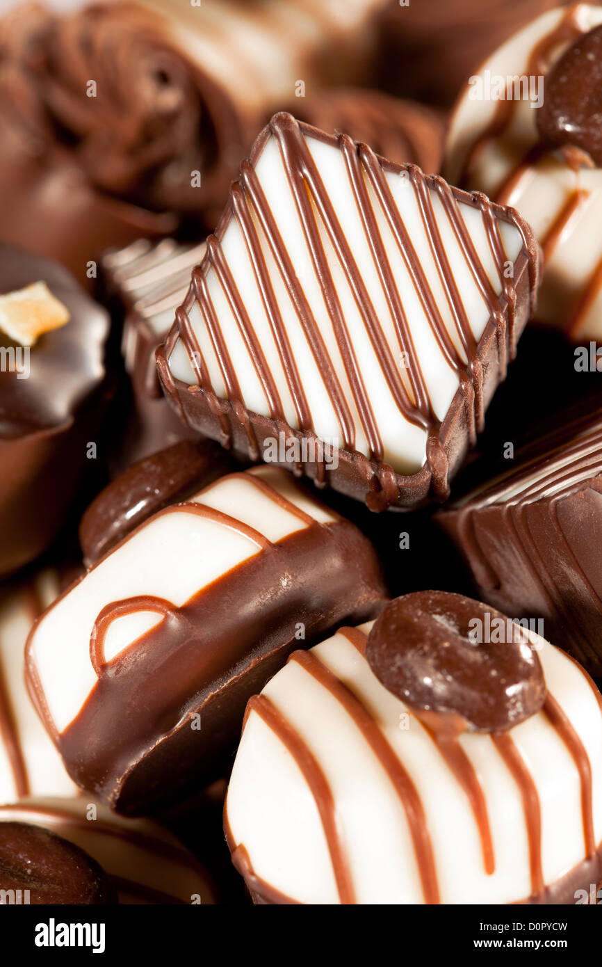 Chocolate sweets hi-res stock photography and images - Alamy