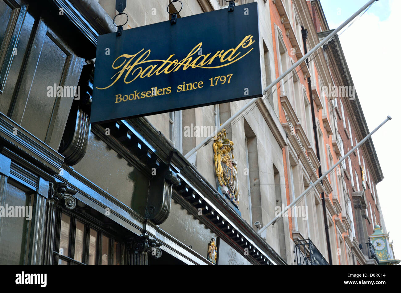 London england uk hatchards bookshop hi-res stock photography and ...