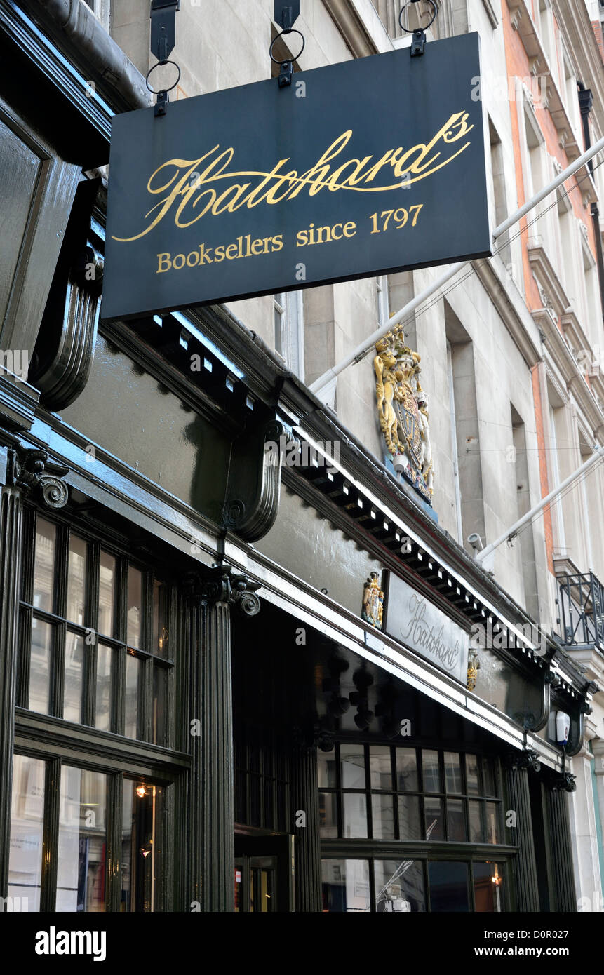 Hatchards bookshop piccadilly hi-res stock photography and images - Alamy